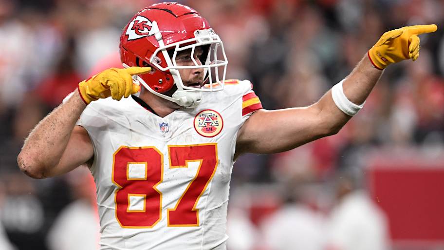 Someone got a Travis Kelce pin-up tattoo (and no, it wasn’t Taylor Swift)