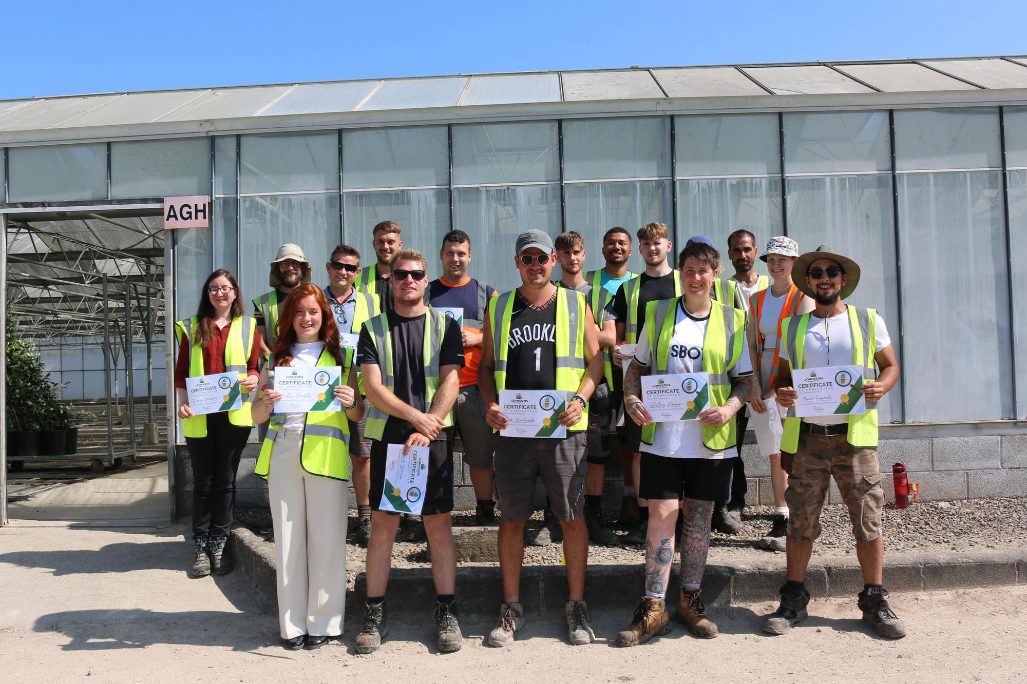 Johnsons celebrates completion of Fourth Plant Identification Training ...