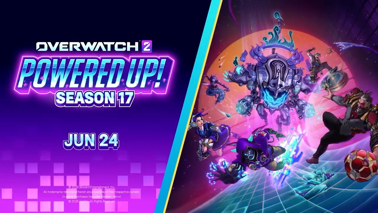 Overwatch 2 Official Season 17 Powered Up! Trailer