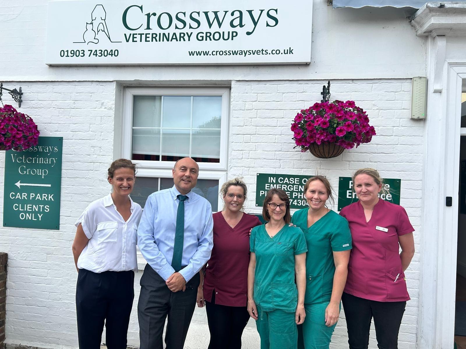 MP Andrew Griffith visits Storrington vets to see how pet care is evolving