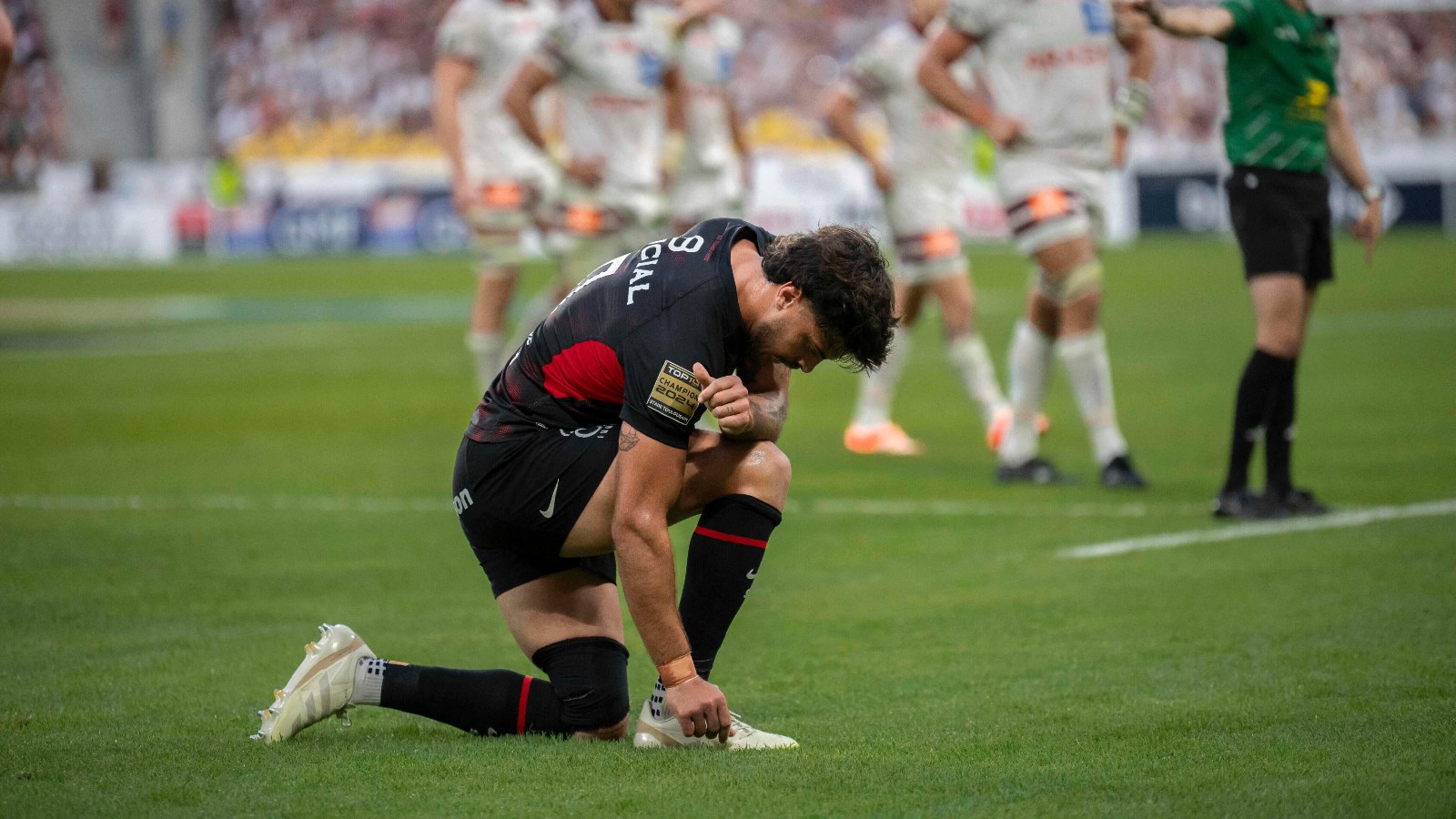 Romain Ntamack cuts short Toulouse celebrations for operation on an ...