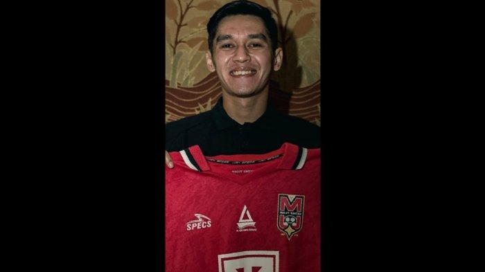 Septian David Resmi Diperkenalkan Malut United