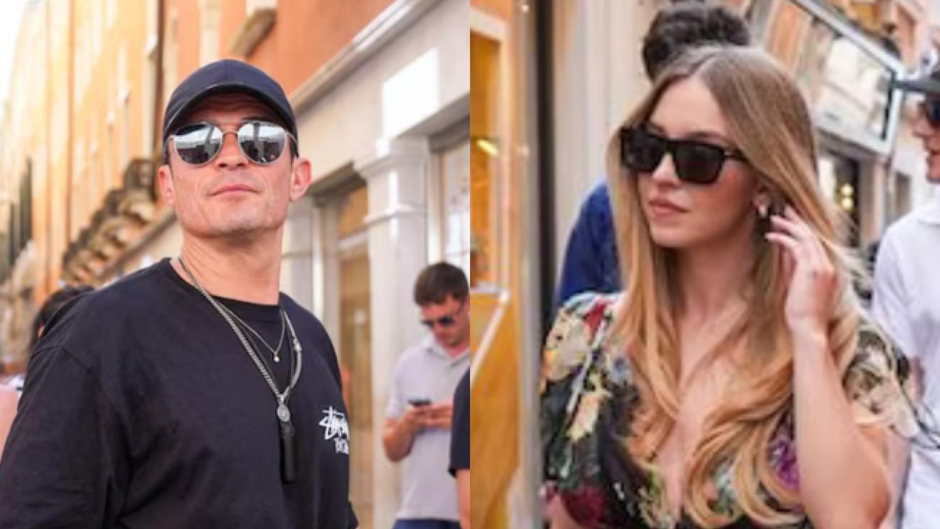 Captan a Orlando Bloom y Sydney Sweeney paseando juntos por Venecia ...