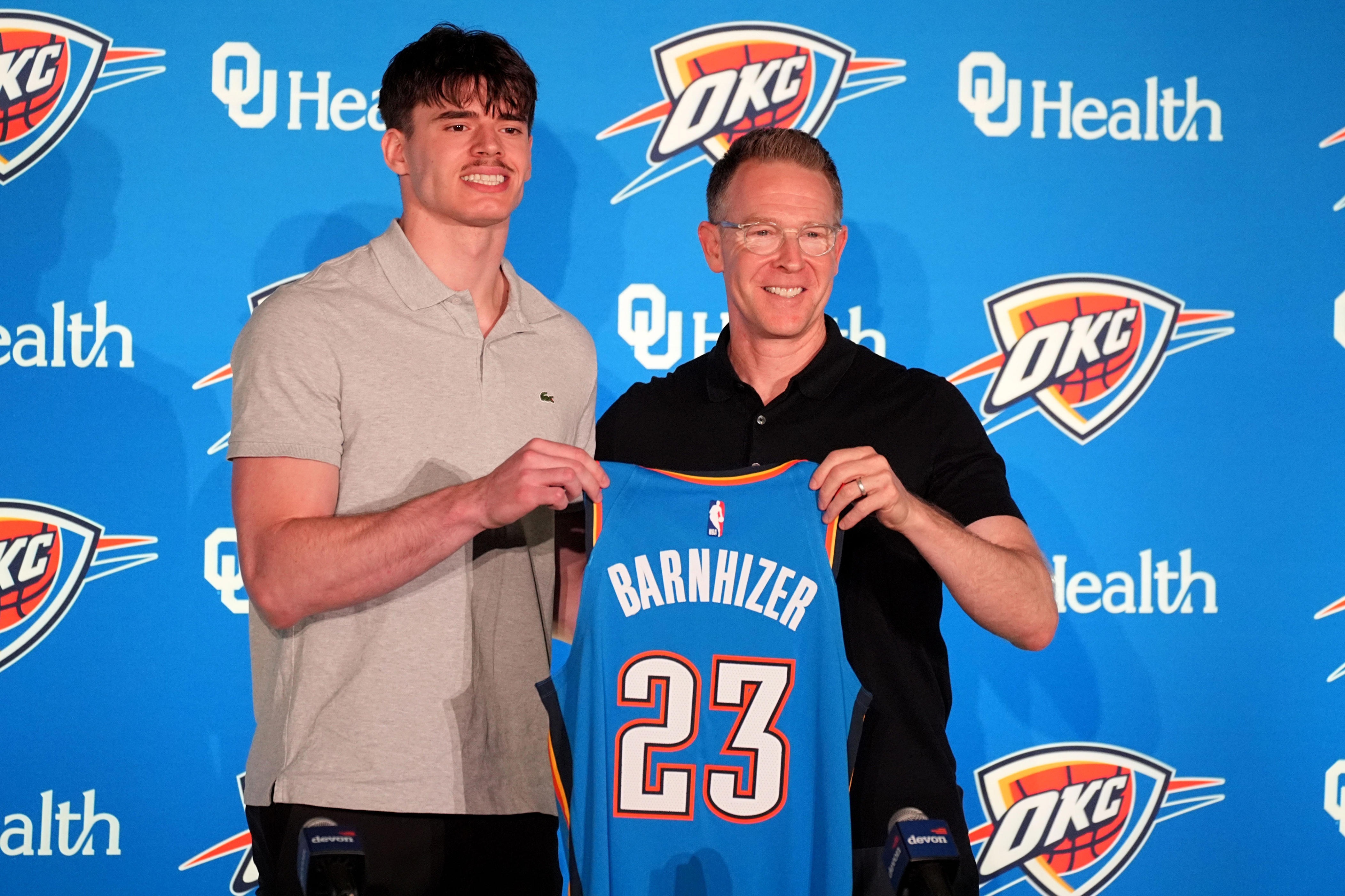 How Sam Presti, OKC Thunder discovered Brooks Barnhizer well in advance ...