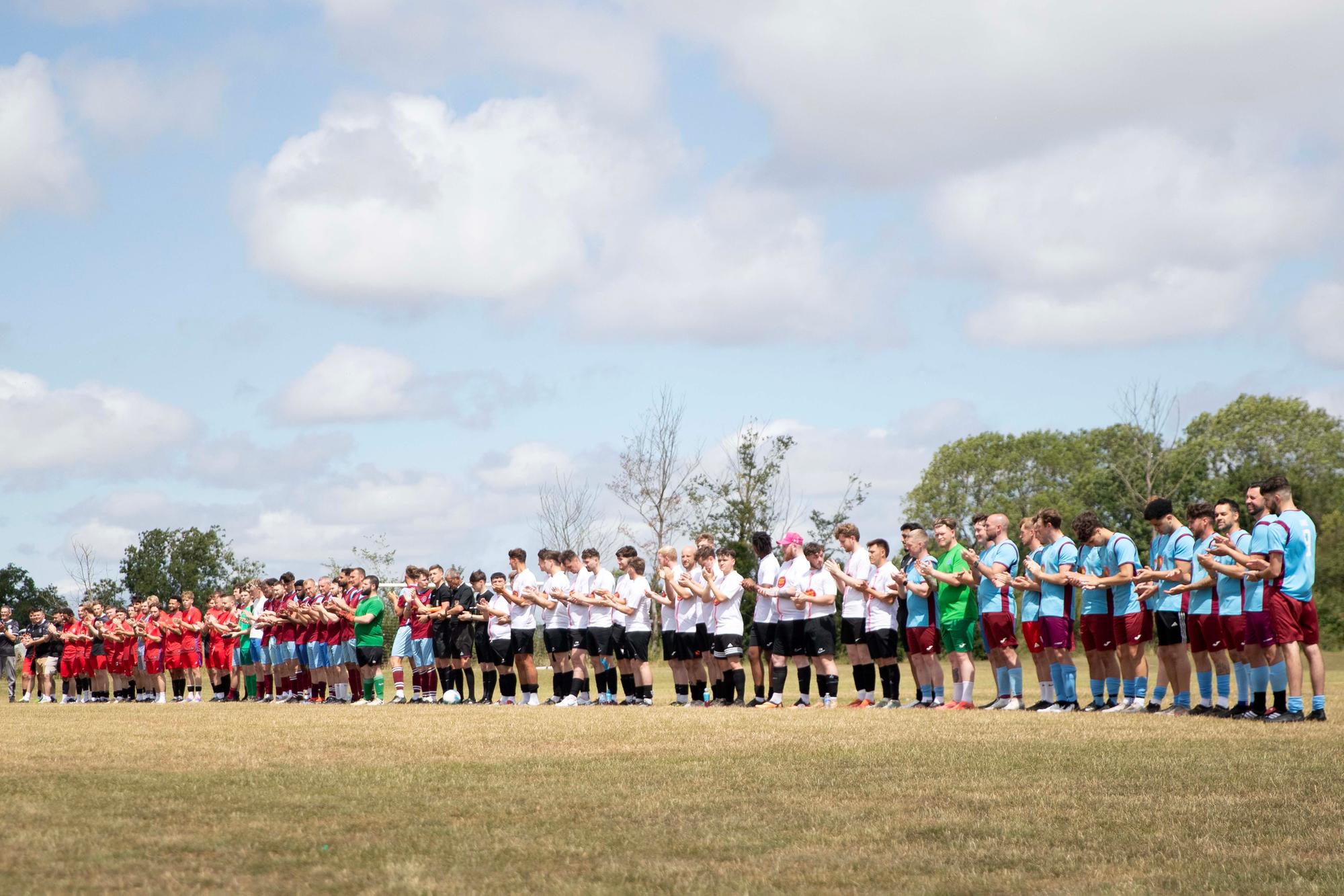 In pictures: Hundreds attend charity football match in Northampton to ...