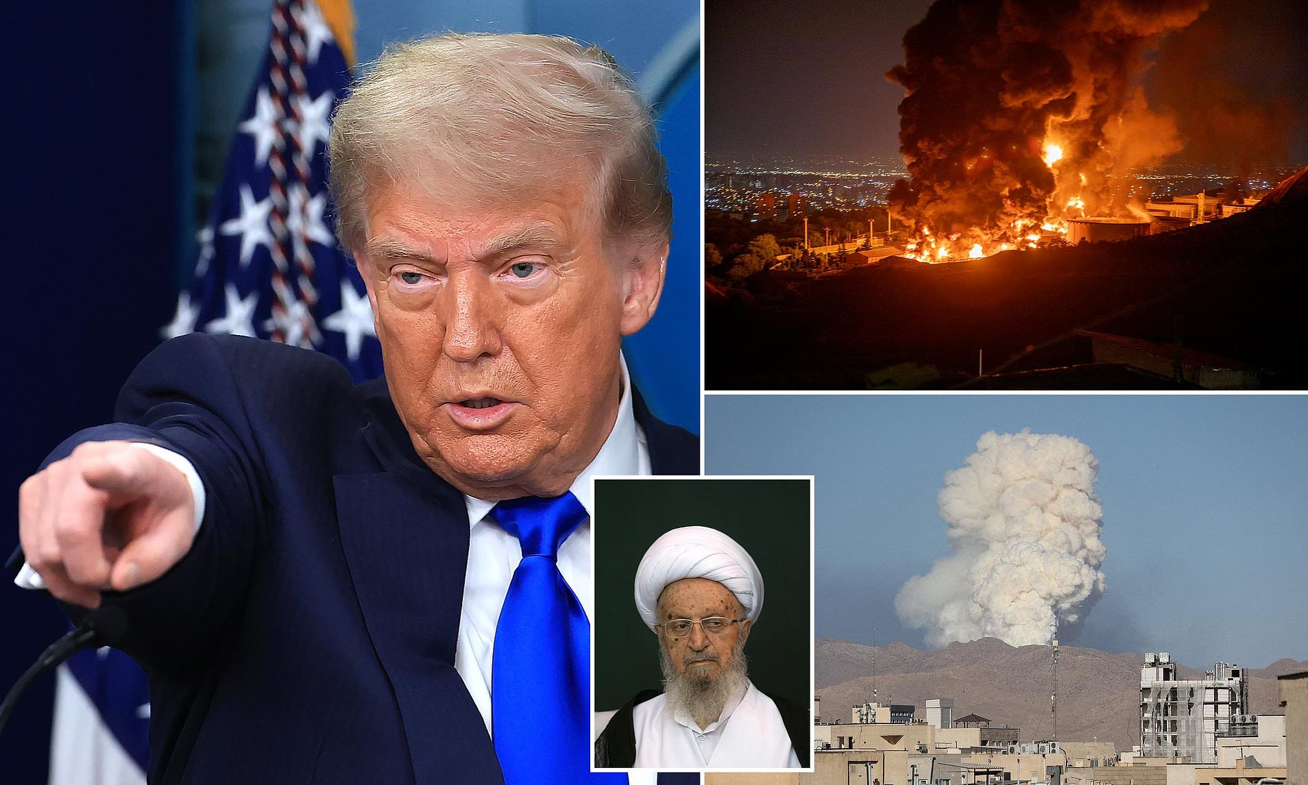 Fatwa declared on Trump by top Iranian cleric who declares president ...