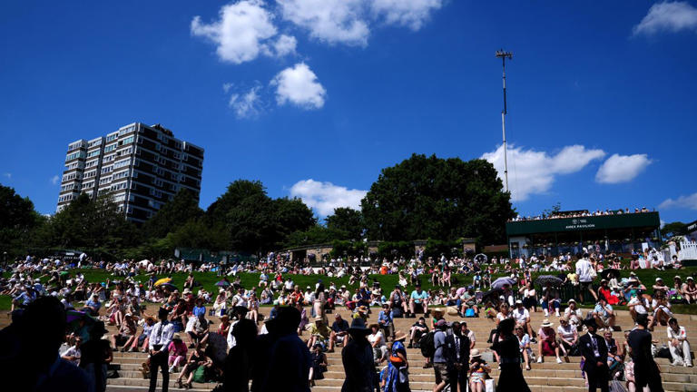 In Pictures: Sunny start to Wimbledon as England enjoys one of hottest ...
