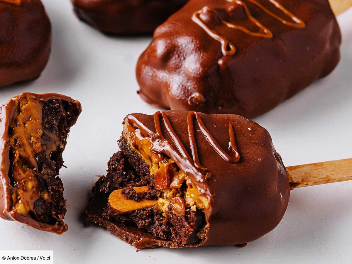 Snickers glacés maison : la recette sans sucre ajouté, ni œufs, ni lait ...