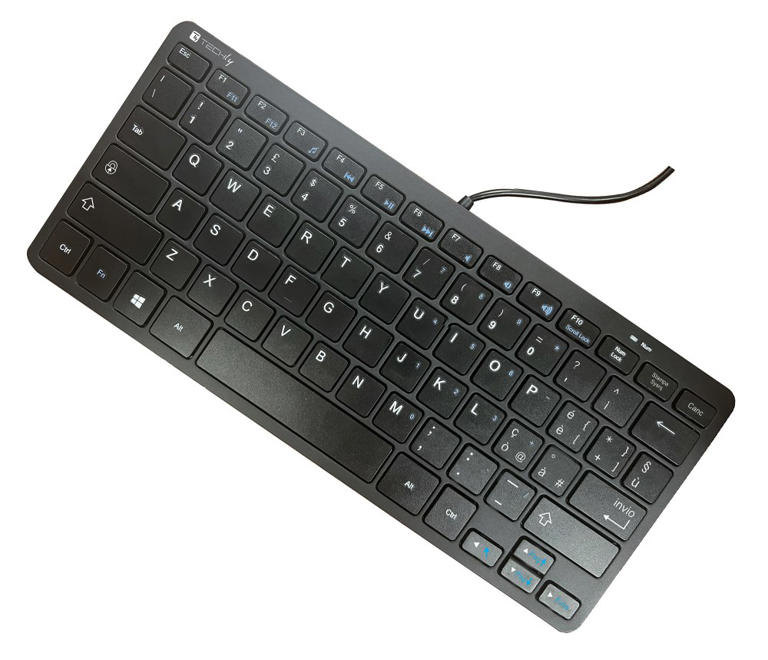 Mini Tastiera USB 78 tasti layout italiano Techly IDATA KB-178UBK ...