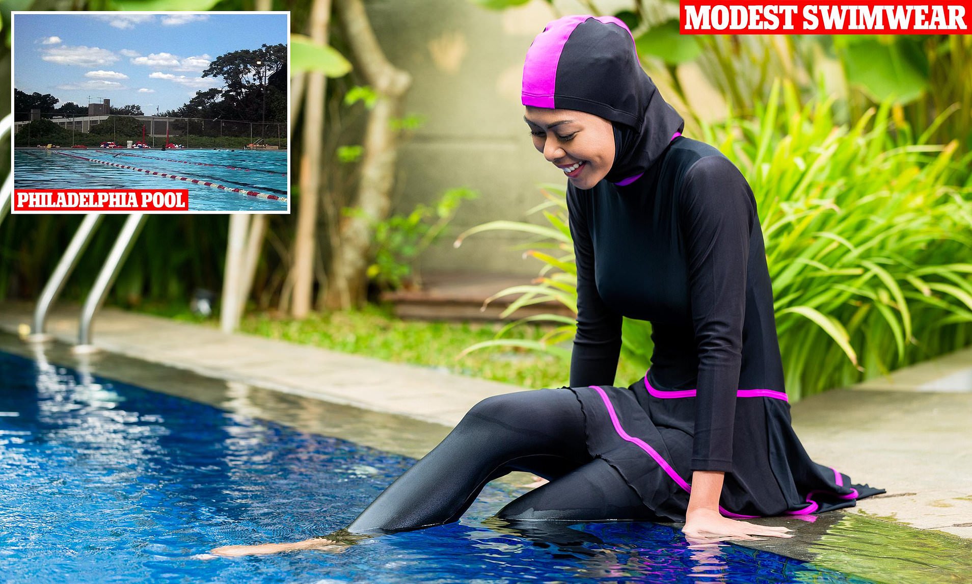 Muslim girl, 16, complains after she was fired from lifeguard job for ...