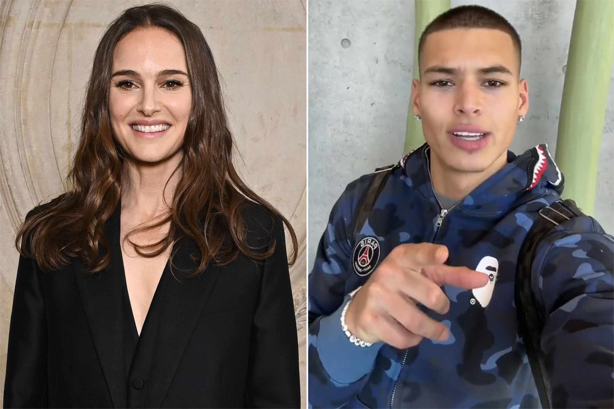 Natalie Portman's son ambushes her into surprise video call with ...
