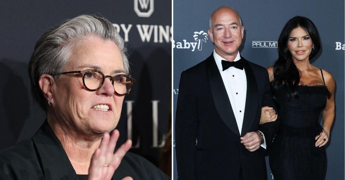 'It Turned My Stomach': Rosie O'Donnell Claims Jeff Bezos and Lauren ...