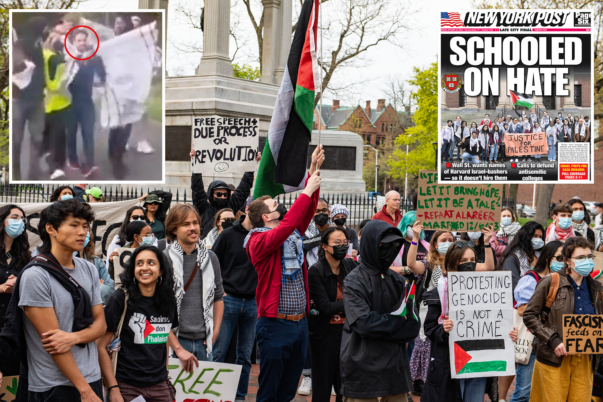 Jewish Harvard students spit on, heckled with ‘heil Hitler’ while ...