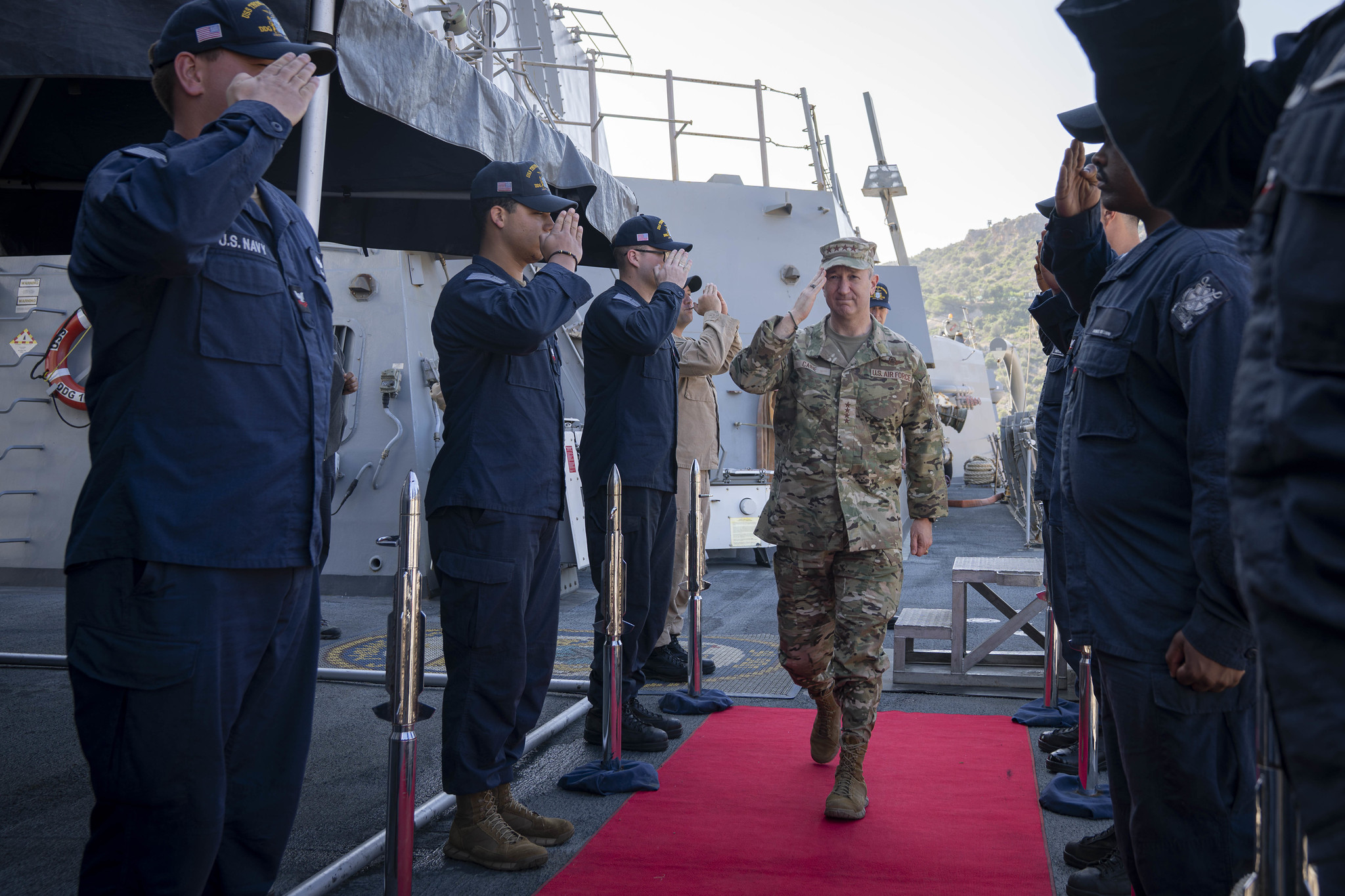 Navy destroyers intercepted Iranian missiles, service confirms