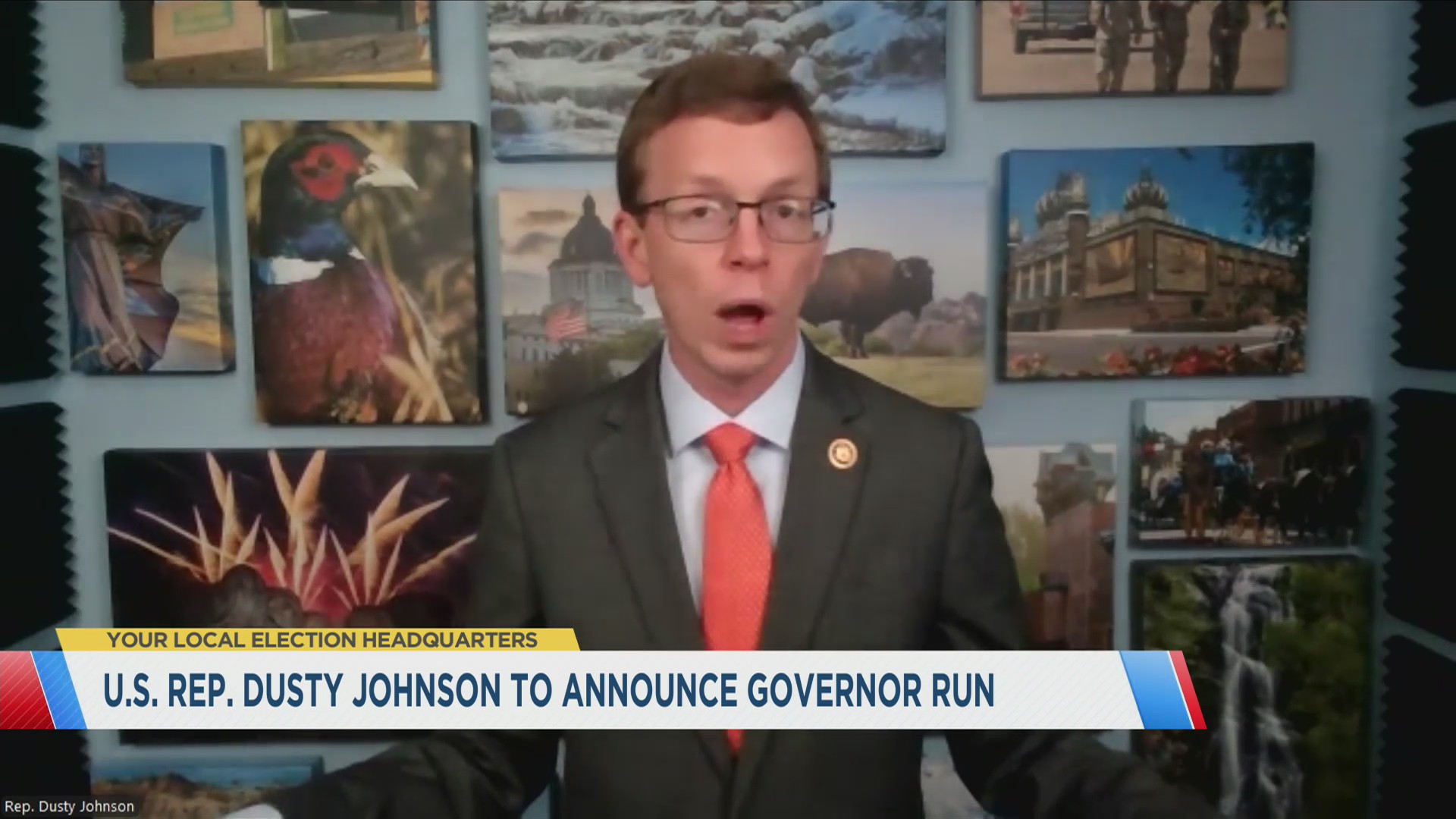 U.S. rep. Dusty Johnson to announce governor run