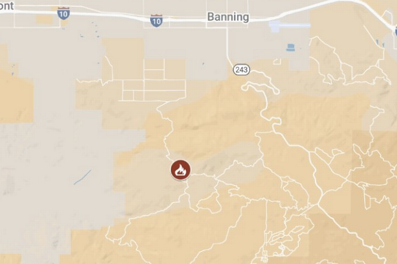 California Wolf Fire mapped as residents evacuate en masse amid smoke ...