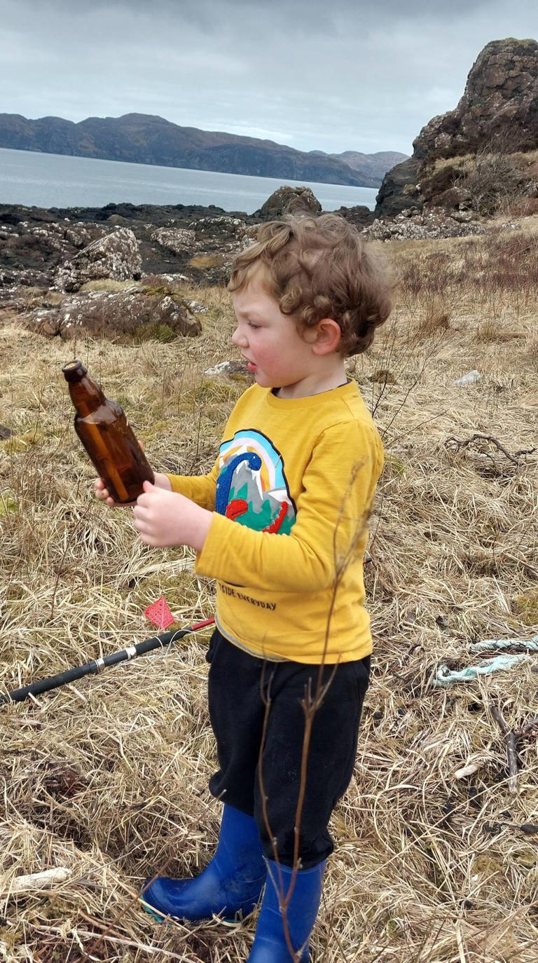 4-year-old finds ‘treasure' on Scotland coast. It was a 2012 message ...