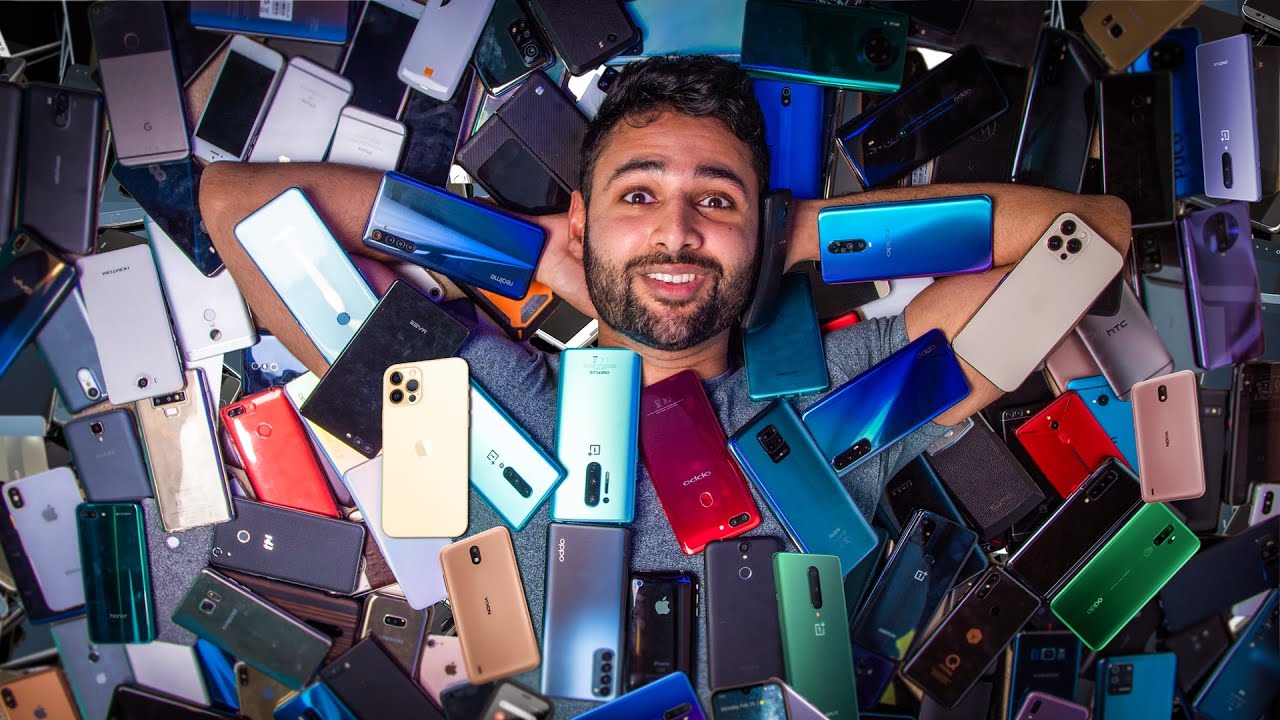 World's biggest smartphone collection?