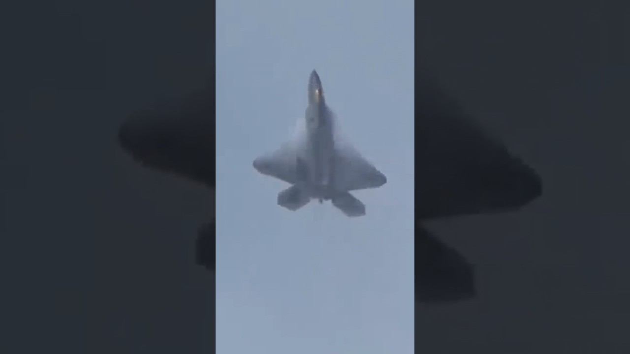 F-22 Raptor Thrust Vectoring Backflip