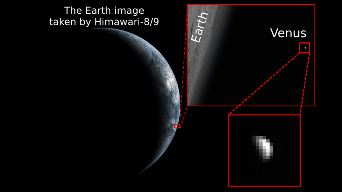 Earth's Weather Satellites Catch Cloud Changes... On Venus