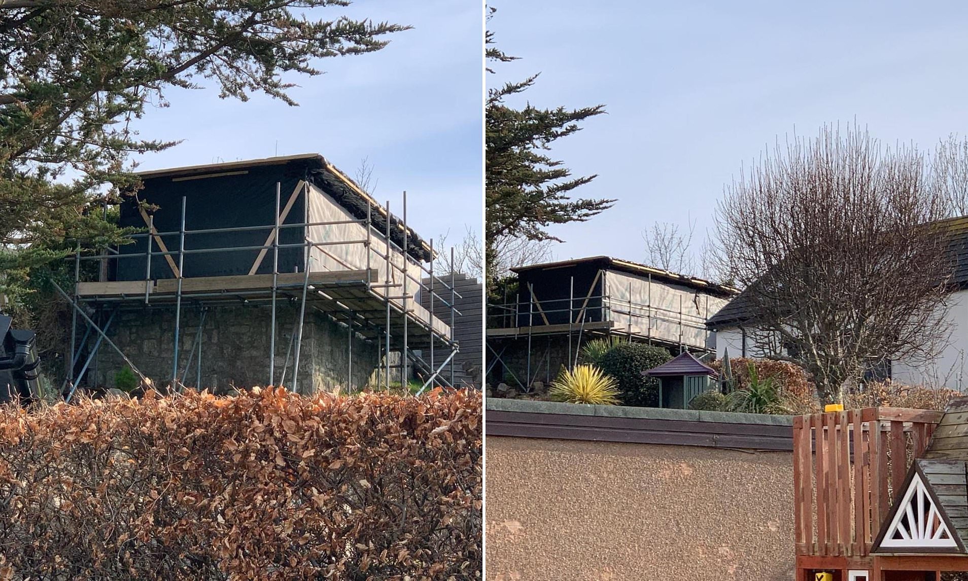 Airbnb owner ordered to tear down 40ft 'prison camp watchtower' from ...