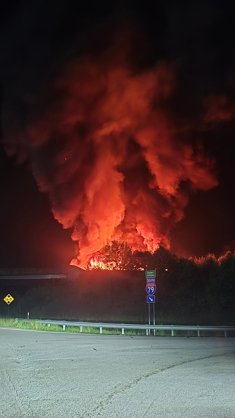 UPDATE: I-79 North reopen at Goshen Road exit after tractor trailer fire