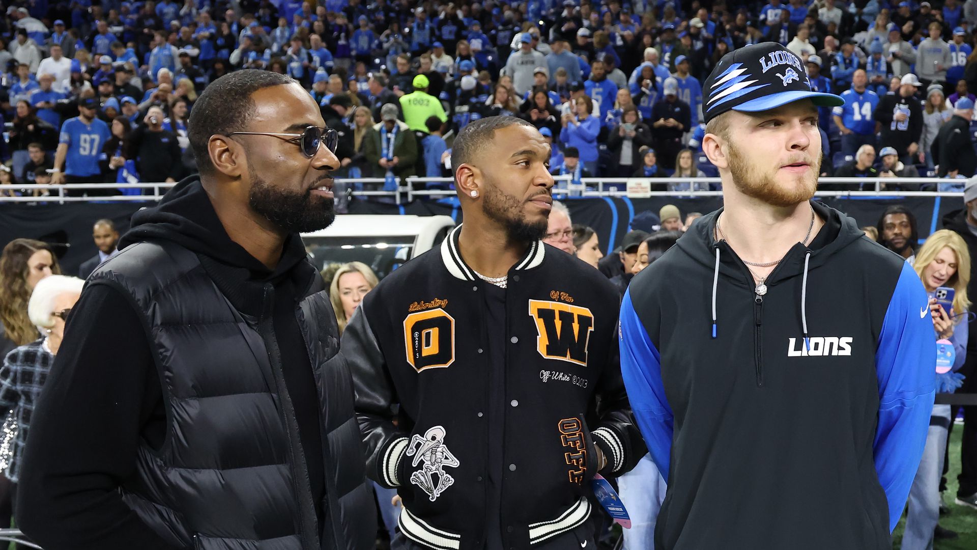 Eric Ebron among several Lions alum at team facility over the weekend