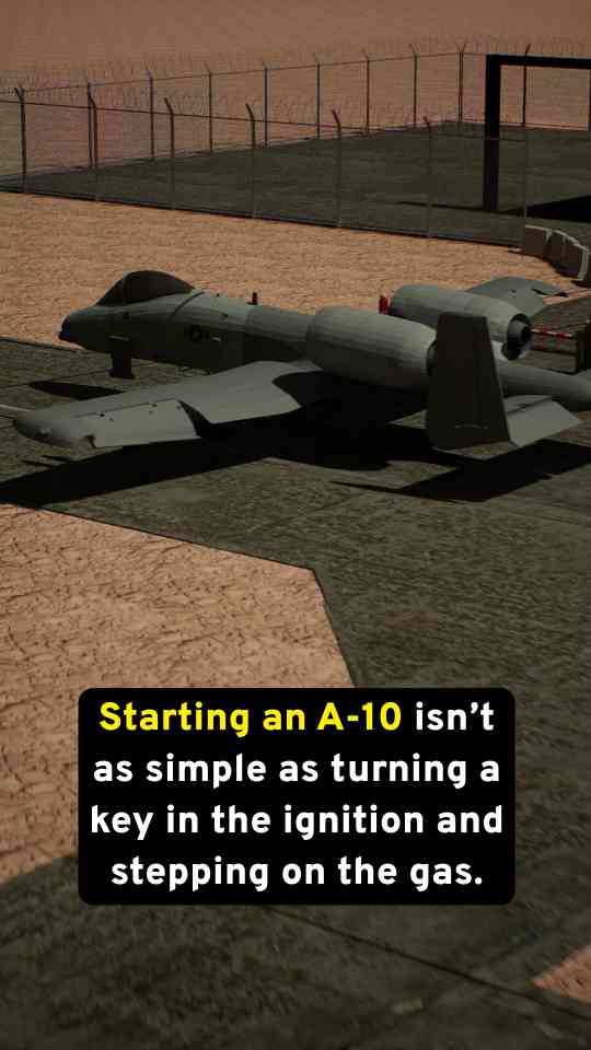 How to Start up an A-10 Thunderbolt II