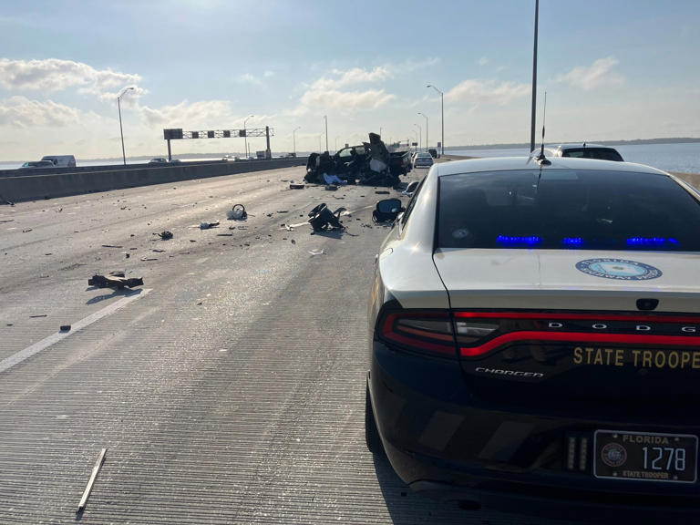 Crash On Buckman Bridge