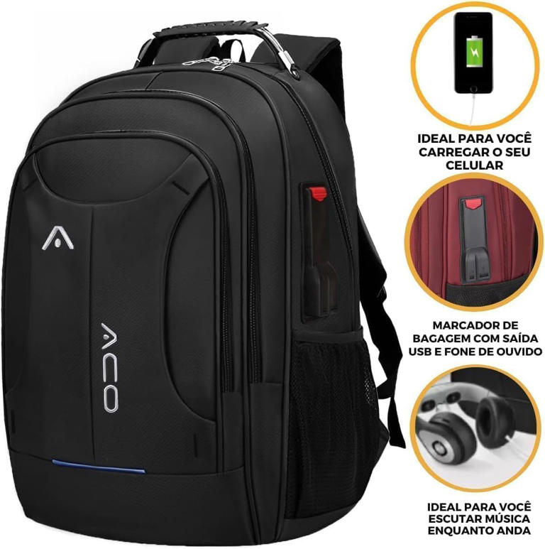 Mochila com USB: 7 modelos ideais para comprar em 2025
