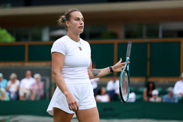 Aryna Sabalenka scolds Wimbledon fan after being reminded of 'cursing ...
