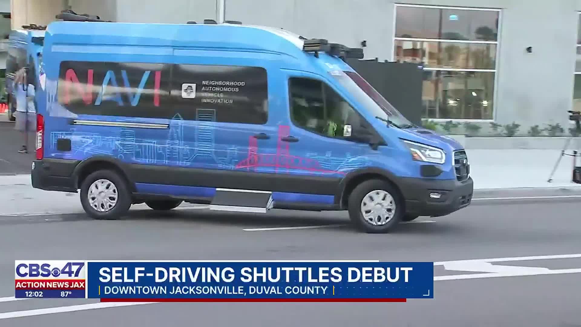 Jacksonville Transportation Authority rolls out first self-driving ...