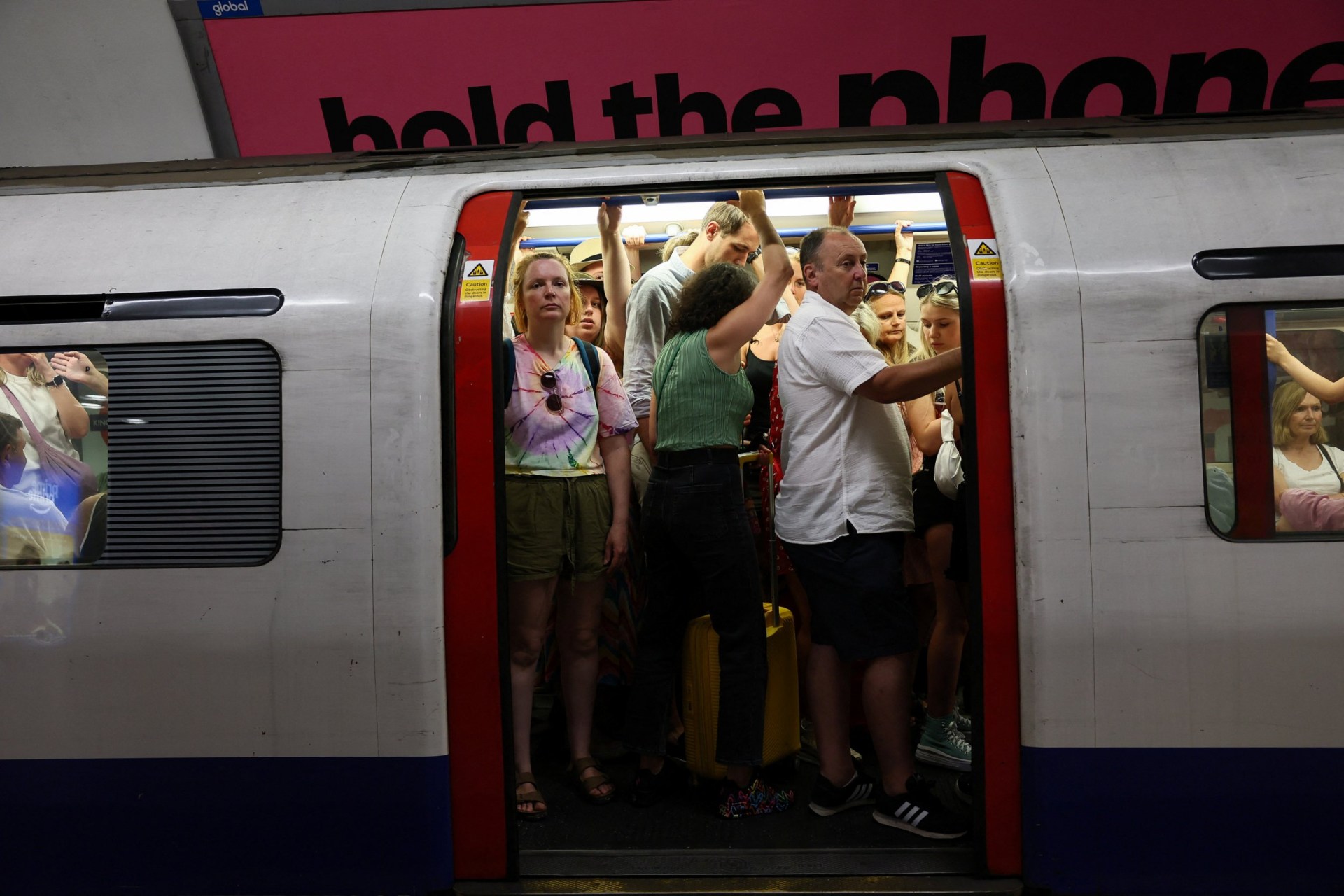 Rush hour chaos after Tube lines struck with delays