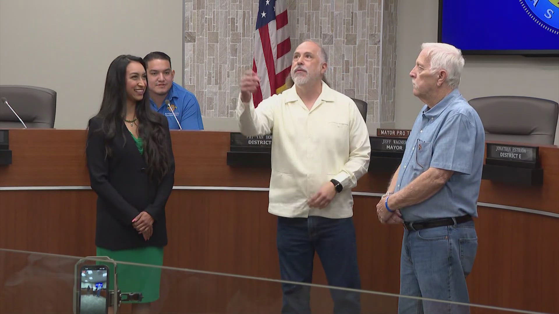 With the flip of a coin on Monday, a Pasadena City Council seat was ...