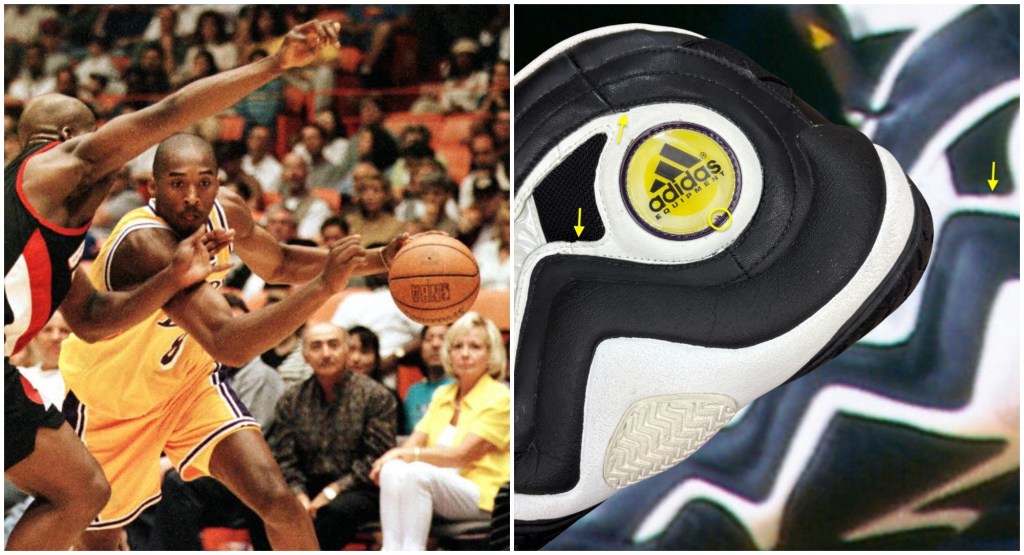 Kobe Bryant's Historic Rookie-Year Adidas Playoff Sneakers Are Up for ...