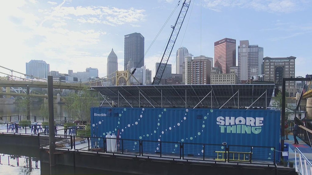 Shore Thing creates floating hangout space in heart of Pittsburgh's ...