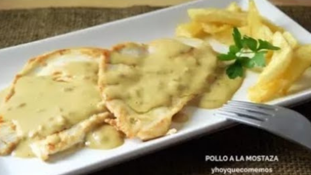 Pollo en Salsa de Mostaza: Fácil y Rápido