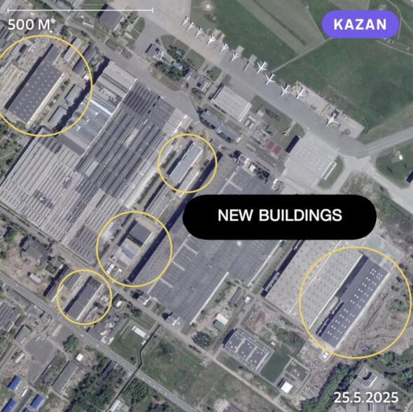 Satellite images show Putin's chilling expansion at major Russian ...