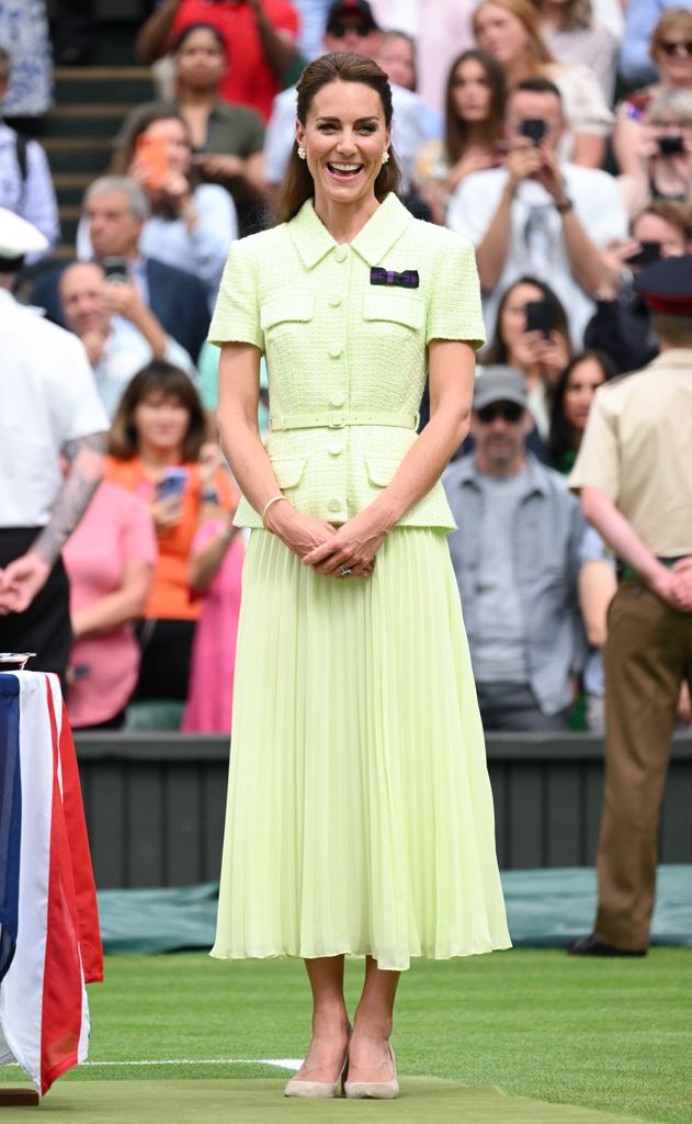 Princess Kate's Wimbledon outfit is giving 2025 fashion icon vibes