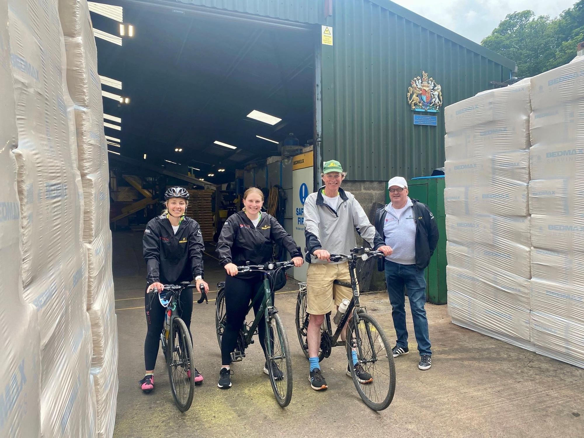 Pedal Power! Bedmax Bikers Hit 400 Miles for Charity