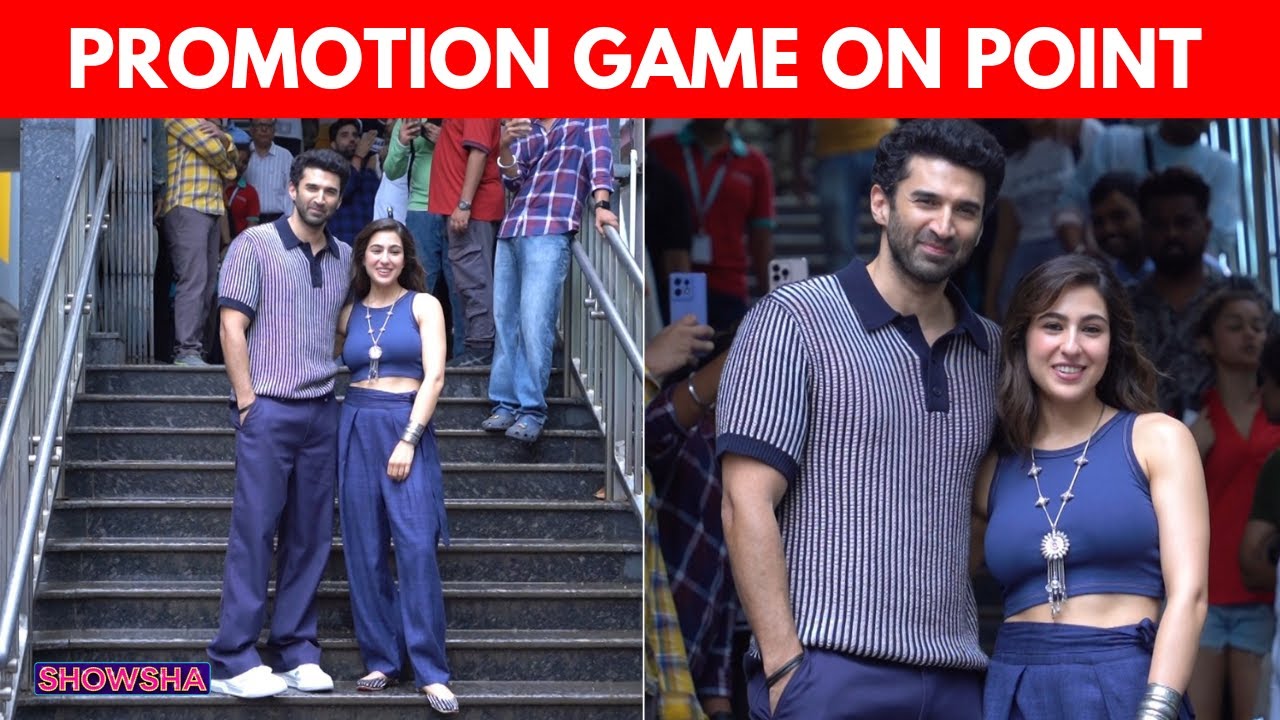 Aditya Roy Kapur & Sara Ali Khan Cause Fan Frenzy As They Take Metro ...