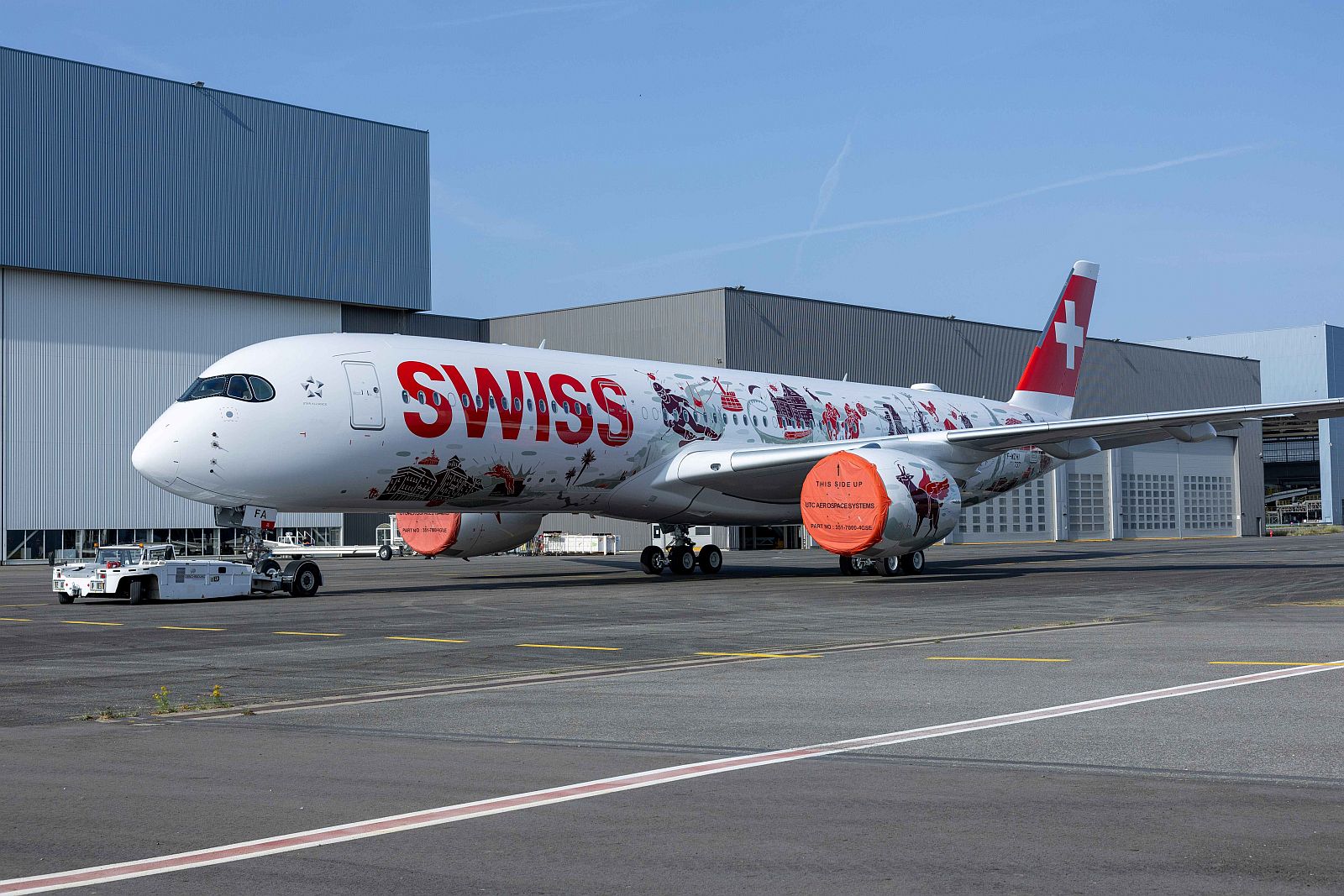 Livery of the Week: Swiss' First Airbus A350-900