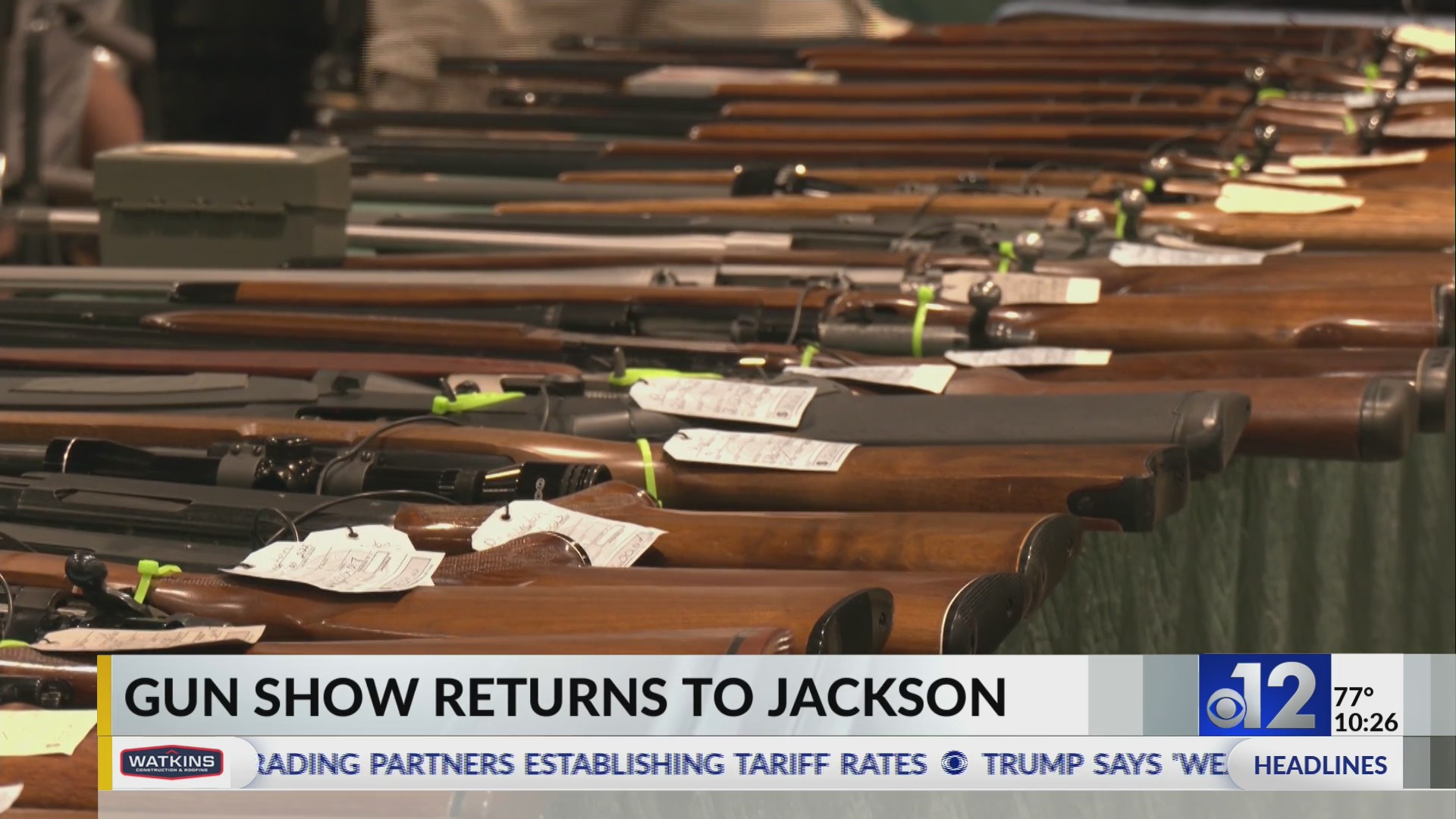 Gun Show returns to Jackson