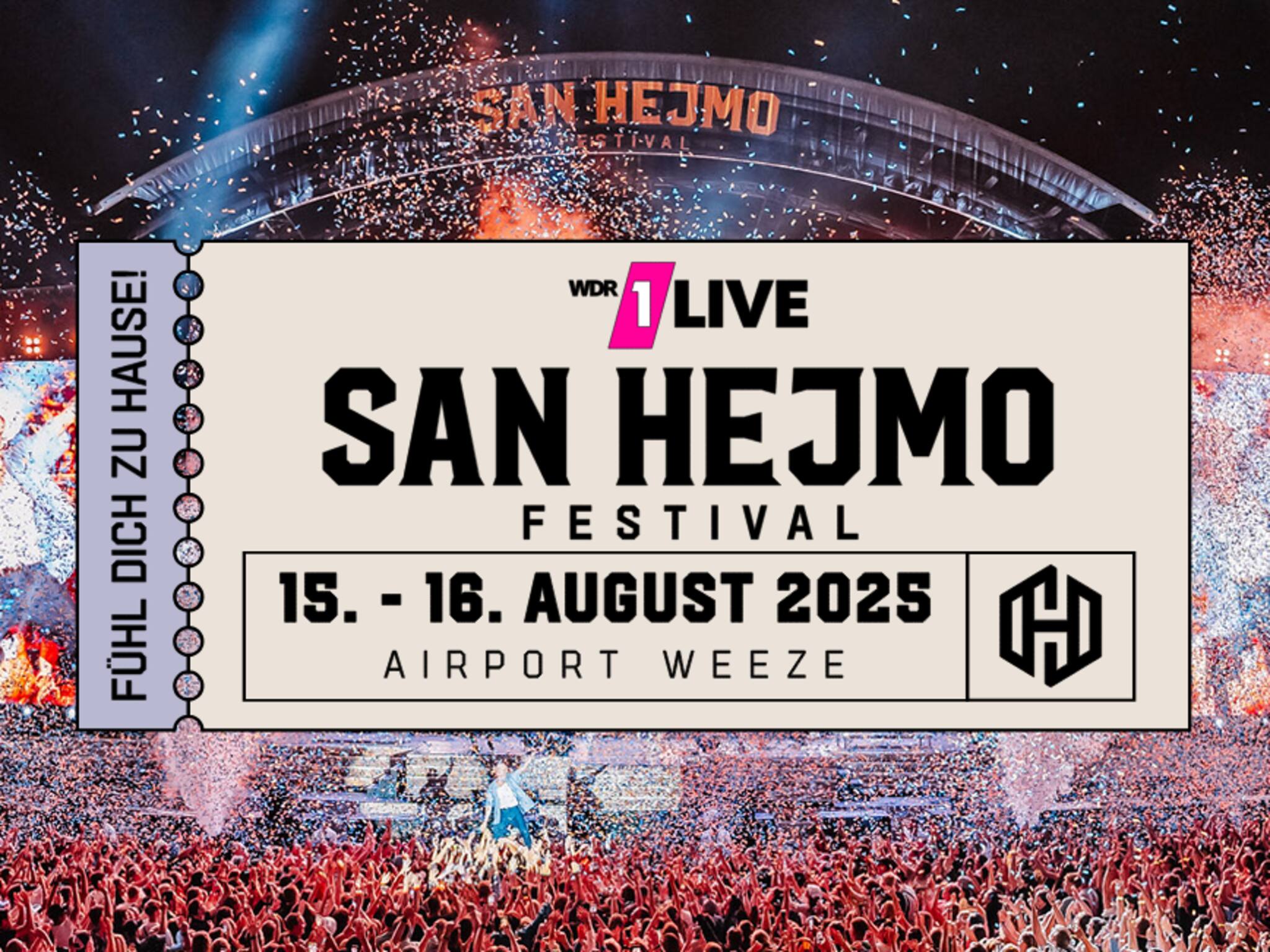 San Hejmo 2025: Tickets, Line-up, Headliner, Timetable