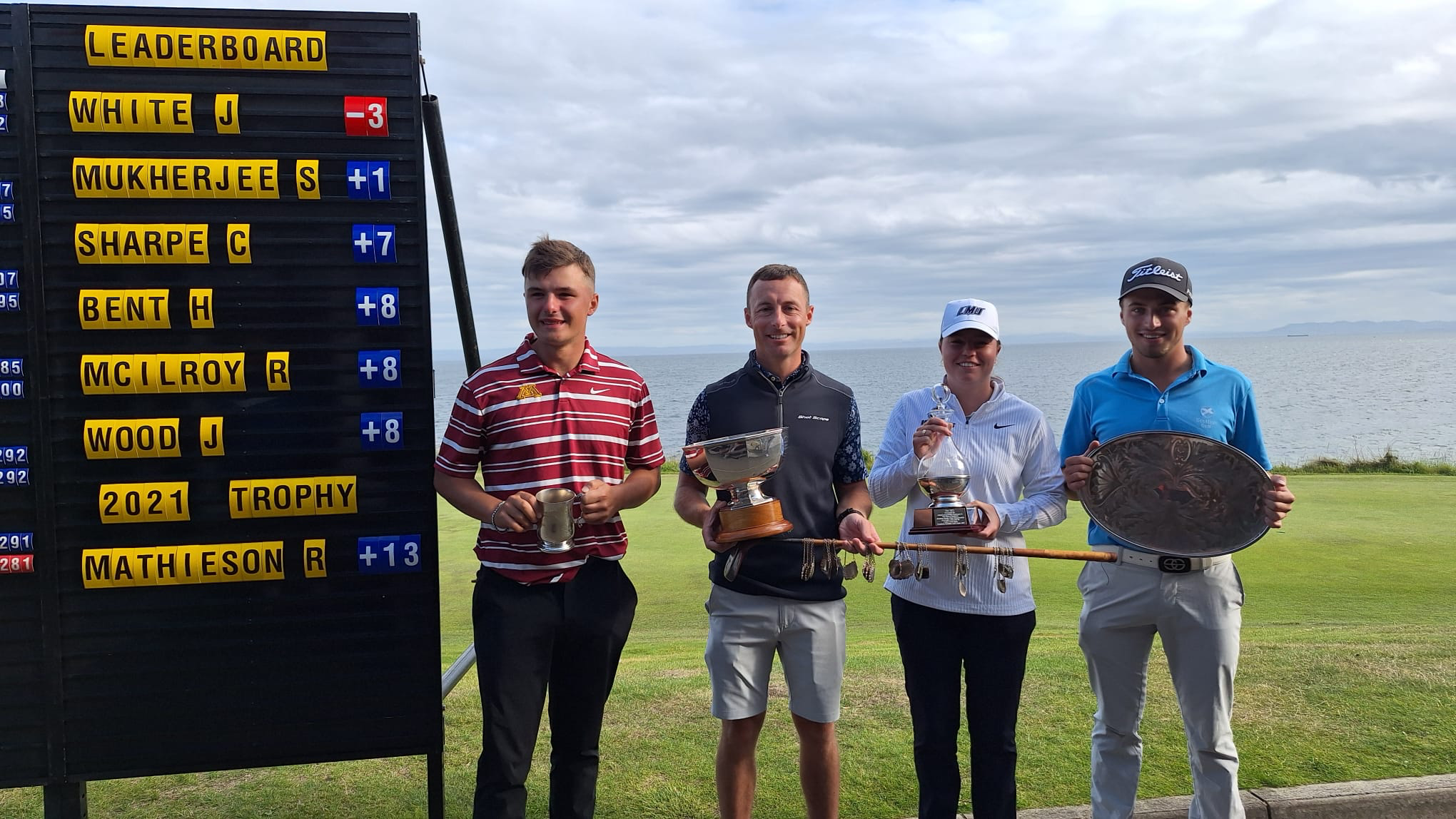 37-year-old 'weekend golfer' wins East of Scotland Open for third time