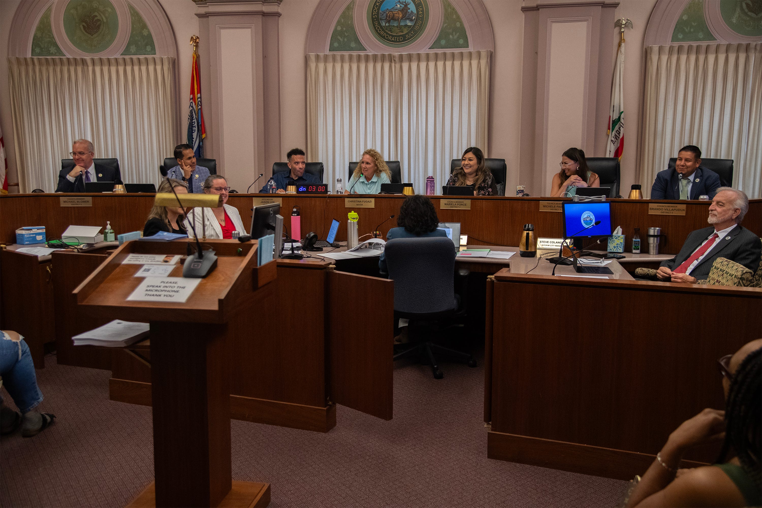 Stockton mayor dissolves city manager search committee, citing alleged ...