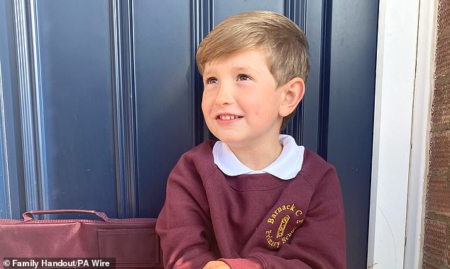 Boy, 5, died at school after he ate biscuit and suffered a serious ...