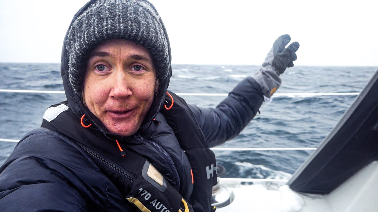 Escaping a Winter Storm: A Battle Against the Elements