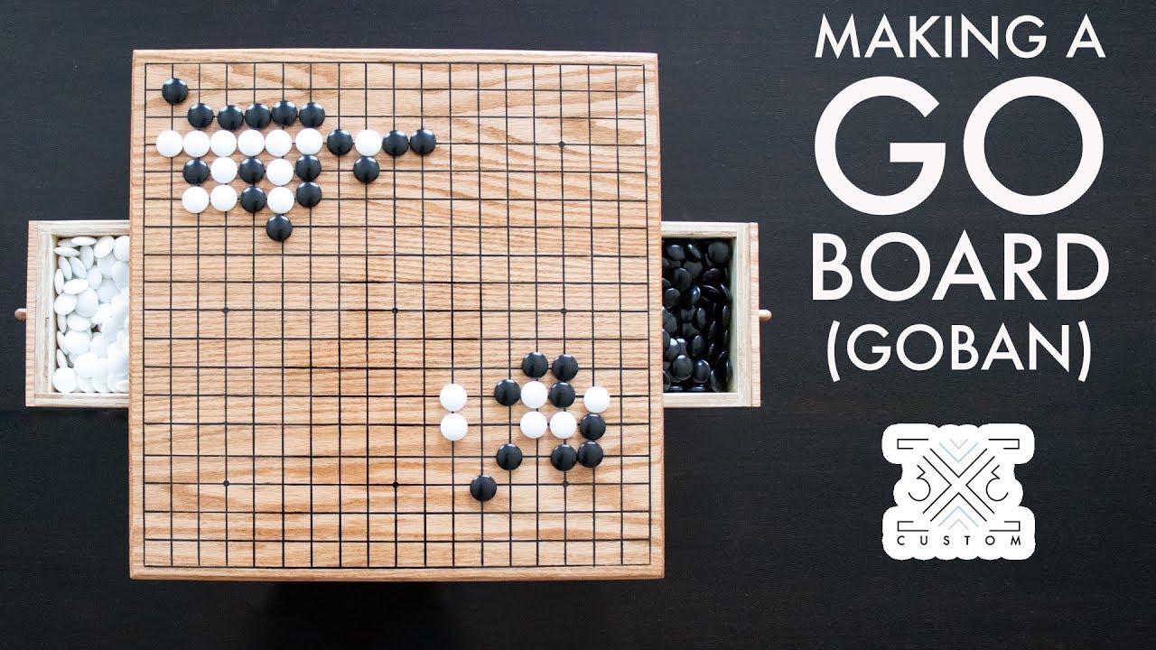 How to Make a Go Board // Goban // Go Game // DIY Go Board // Woodworking