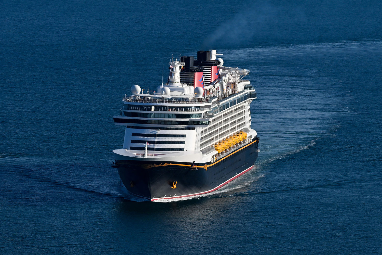 Father and child rescued after going overboard Disney cruise ship